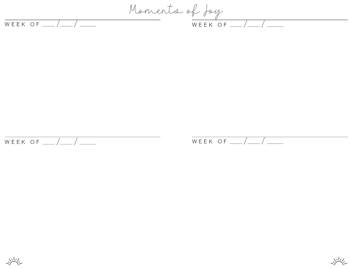 Four Week Journal Printable Eighteen Summers four-week-journal-printable-eighteen-summers